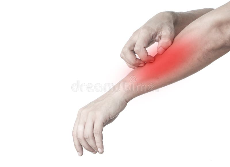 Hombre Con Dolor En La Mano Foto de archivo - Imagen de muscular ...