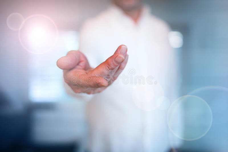 Mano extendida imagen de archivo. Imagen de mano, unidad - 39019413