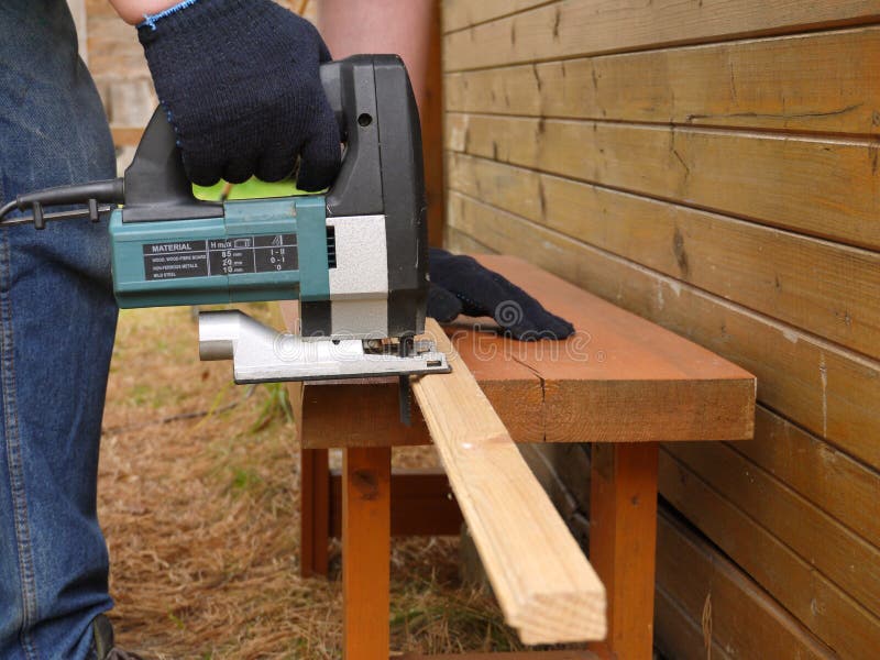 Herramienta De Corte Azul De La Segueta Imagen de archivo - Imagen de ...