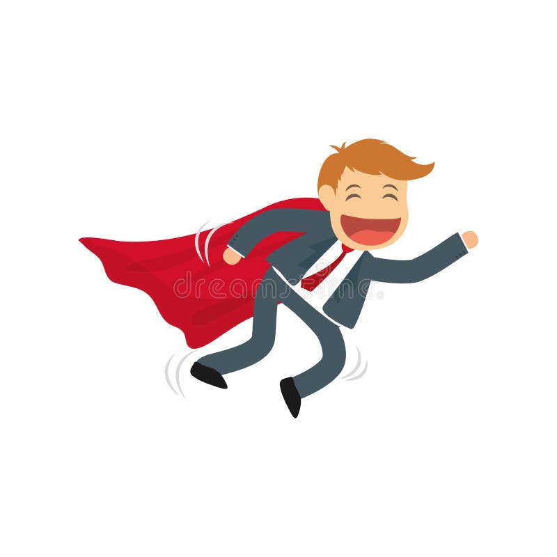 Hombre De Negocios Acertado Cartoon Stock de ilustración - Ilustración ...