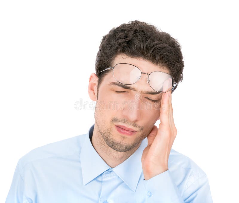 Hombre De Negocios Con Dolor De Cabeza Foto de archivo - Imagen de ... Hombre De Negocios Con Dolor De Cabeza Foto de archivo - Imagen de ...