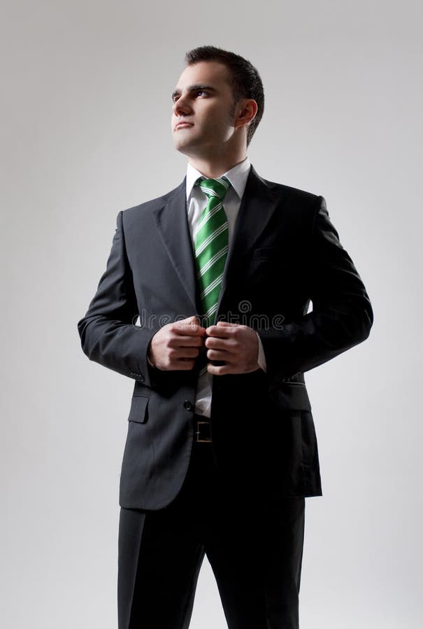 Hombre De Negocios Confidente Imagen de archivo - Imagen de cruzado ...