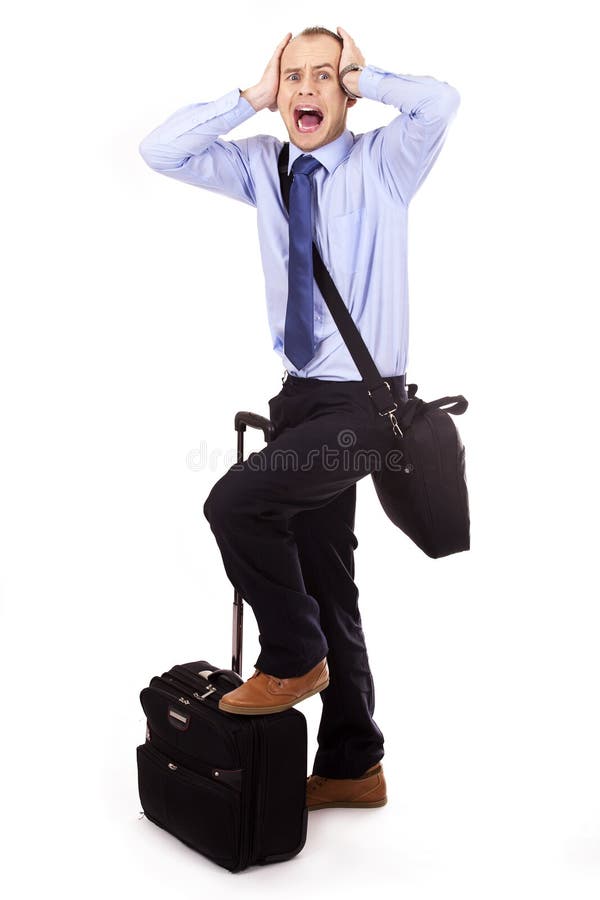 Hombre De Negocios Frustrado Foto de archivo - Imagen de tarde ...