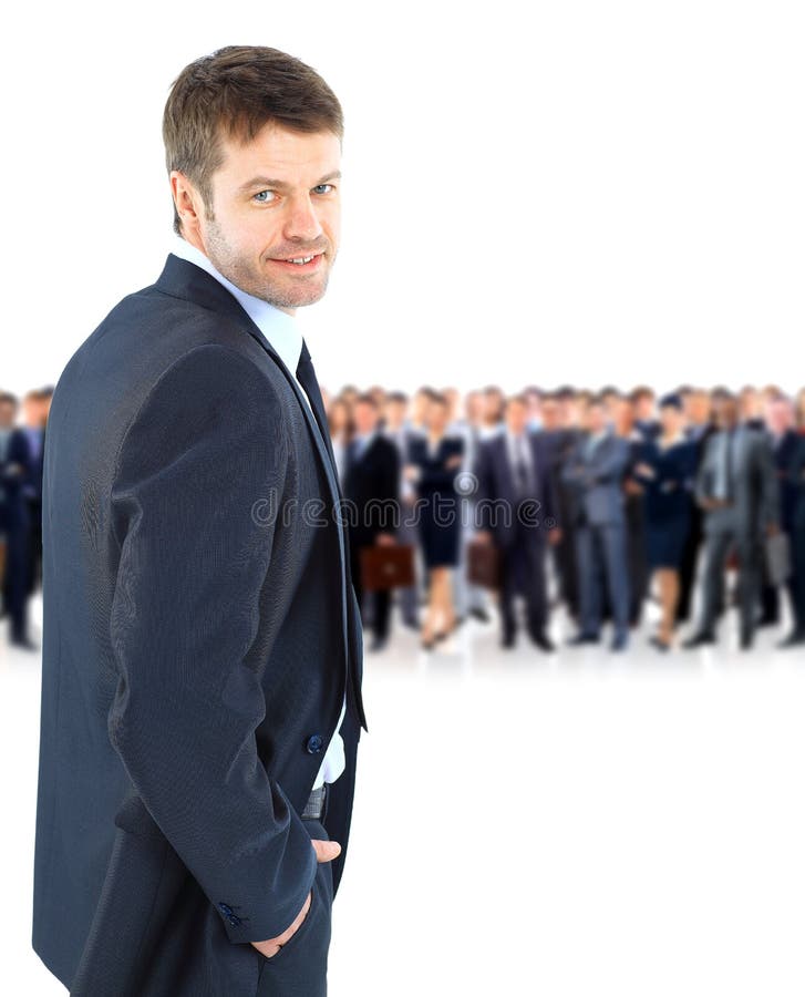 Hombre De Negocios Joven Devuelto Foto de archivo - Imagen de acuerdo ...