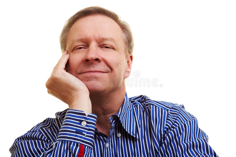 Hombre De Negocios Mayor Contento Foto de archivo - Imagen de mayor ...