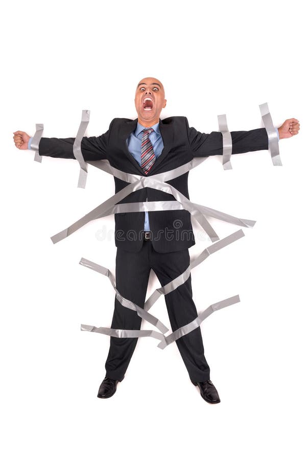 Hombre De Negocios Pegado a La Pared Imagen de archivo - Imagen de ...