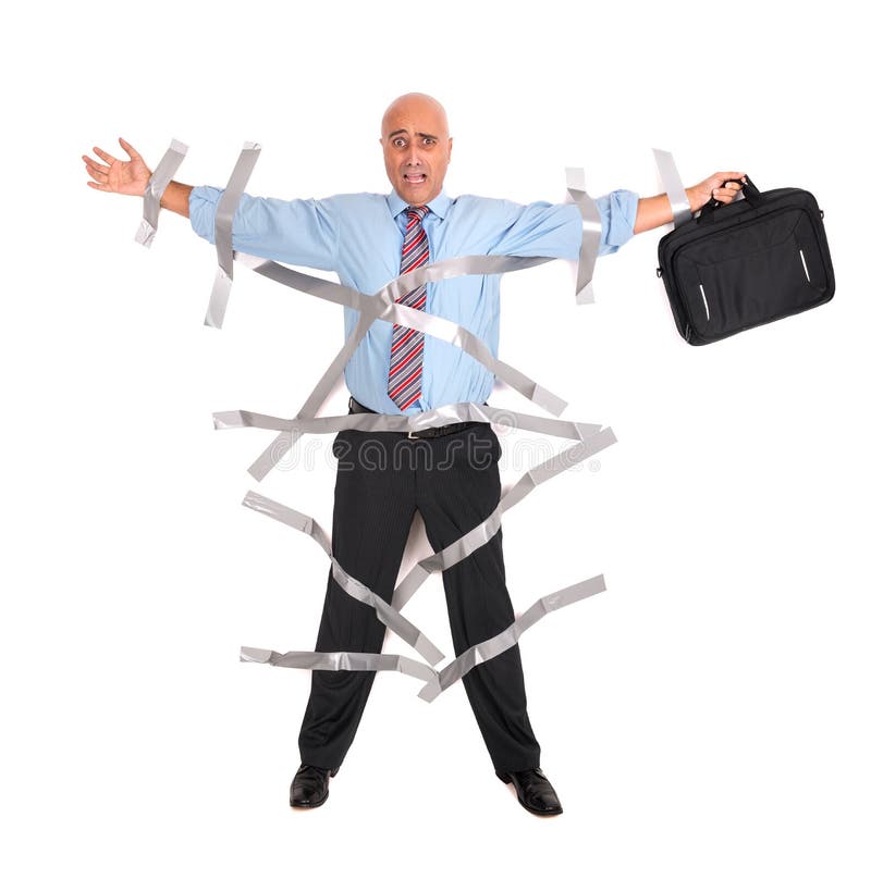 Hombre De Negocios Pegado a La Pared Imagen de archivo - Imagen de ...