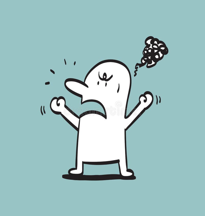 El Hombre Corre Con Su Perro, Hombre Simple Ilustración del Vector ...