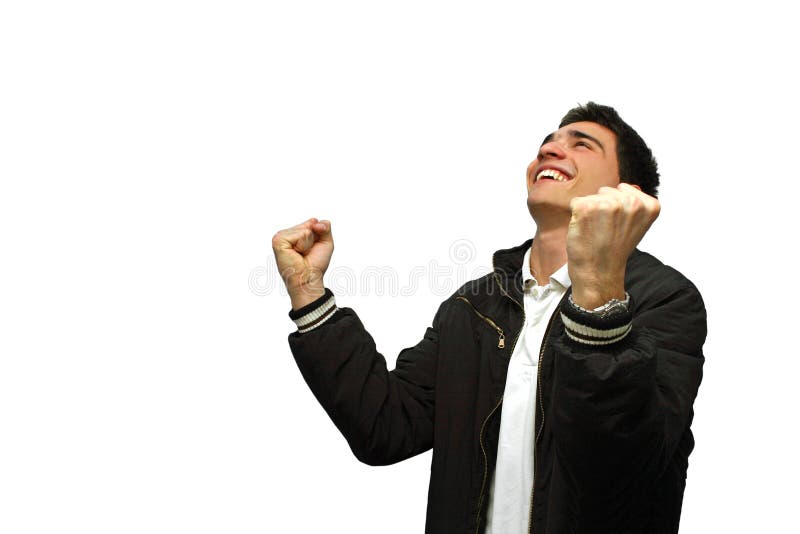 Hombre joven feliz imagen de archivo. Imagen de retrato - 2148281