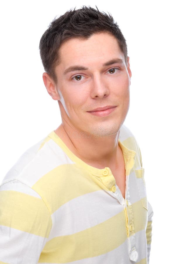 Hombre joven feliz foto de archivo. Imagen de primer - 23591242