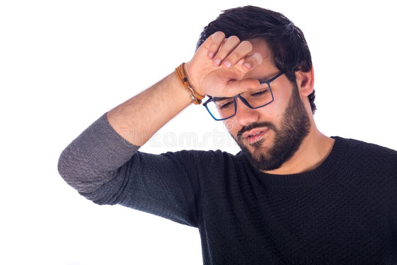 Hombre joven probado foto de archivo. Imagen de egipcio - 92973906