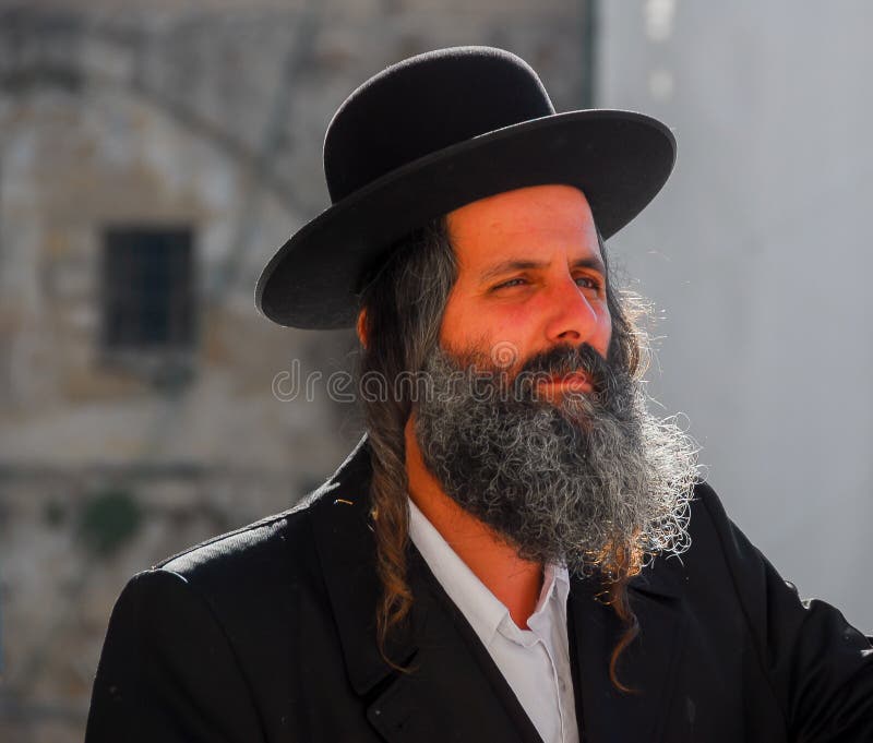 Hombre Judío Ortodoxo, Israel Foto de archivo editorial - Imagen de ...