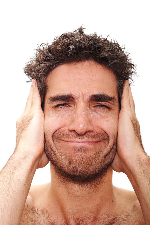 Hombre loco imagen de archivo. Imagen de descontentado - 14310335