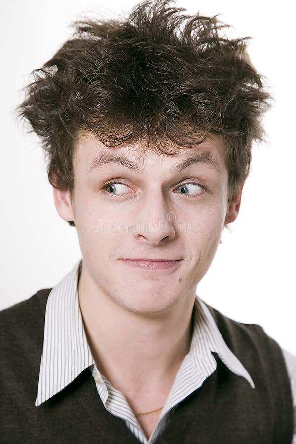 Hombre loco imagen de archivo. Imagen de individualidad - 14435129