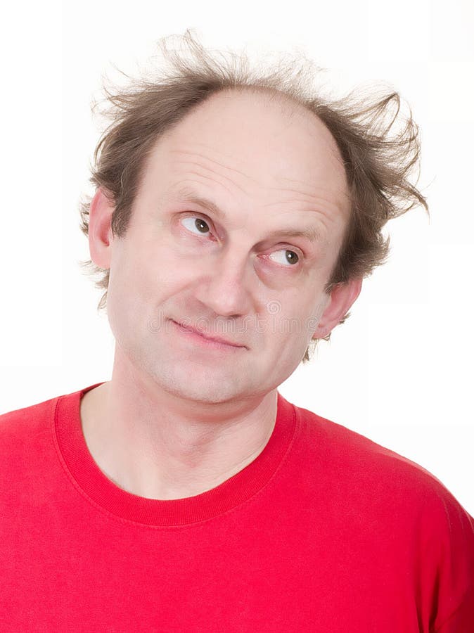 Hombre loco feliz foto de archivo. Imagen de locura, concepto - 26495172