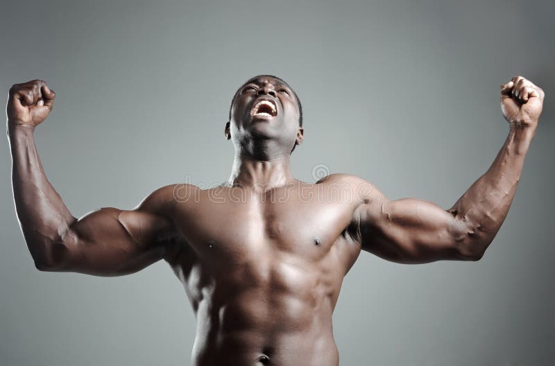 Hombre Macho imagen de archivo. Imagen de positivo, construido - 21134535