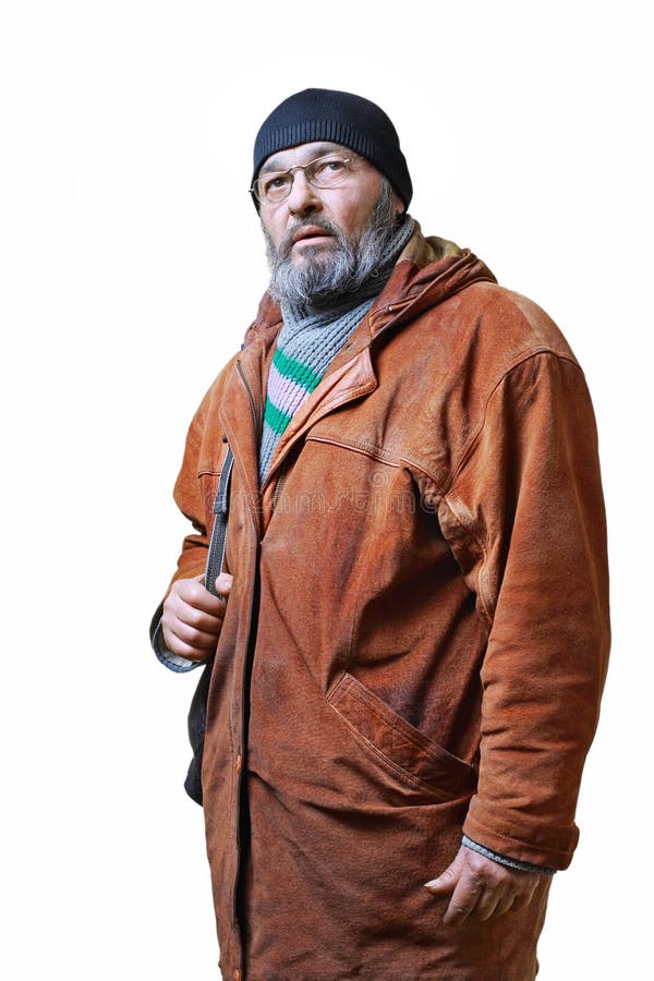 Hombre real en blanco foto de archivo. Imagen de bufanda - 111195386