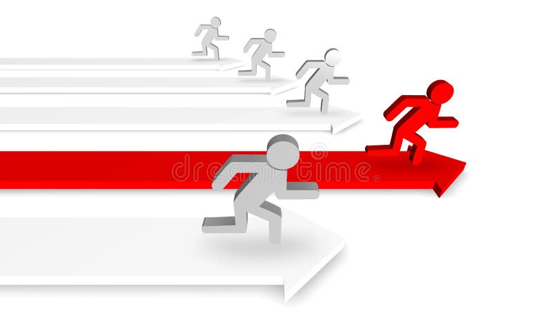 Hombres corrientes stock de ilustración. Ilustración de rendido - 7171492