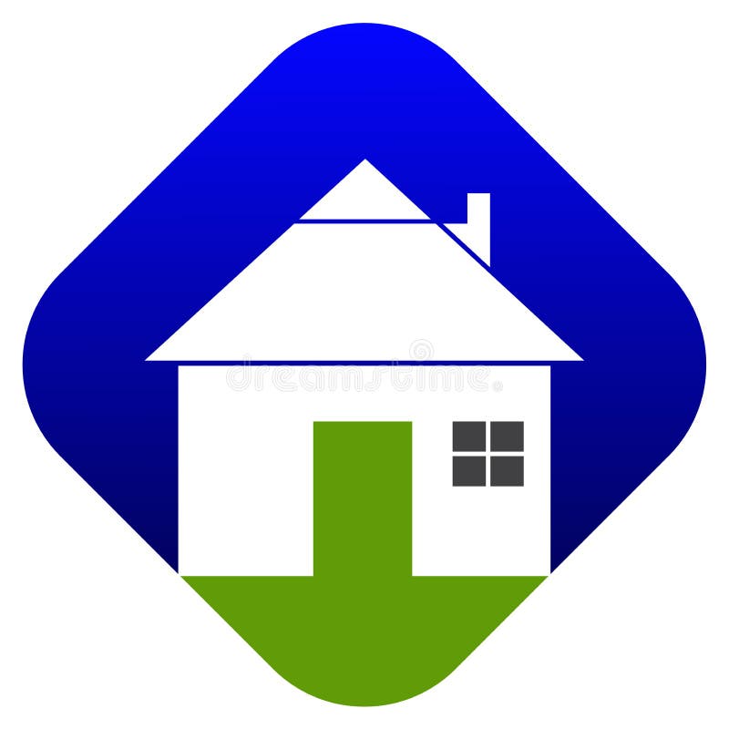 Home roof logo stock vector. Illustration of deliver - 18007899