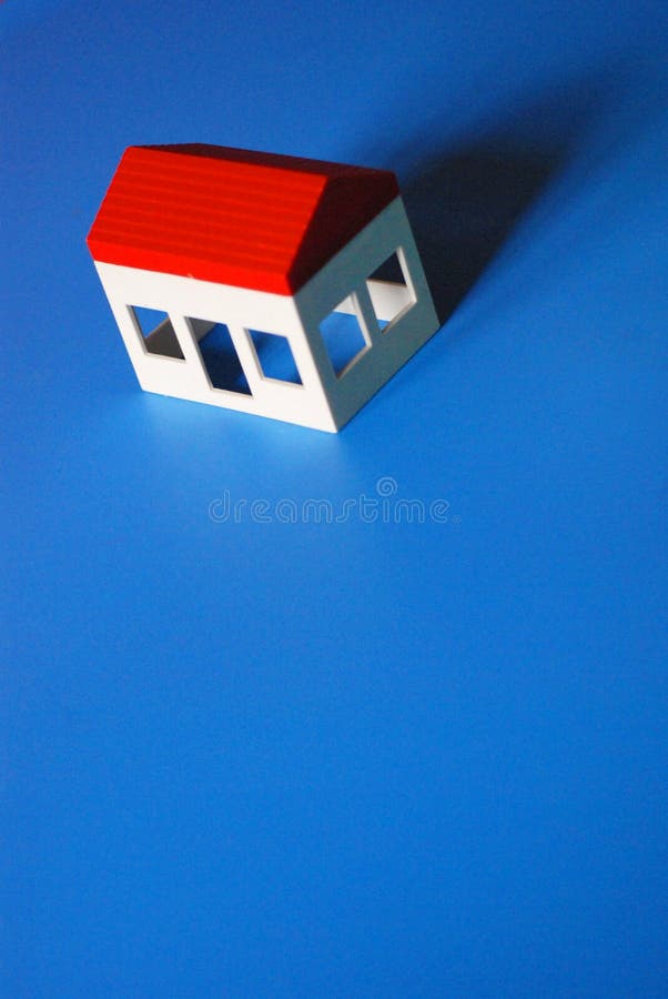 Midnight House stock photo. Image of home, chimney, comfort - 4299774