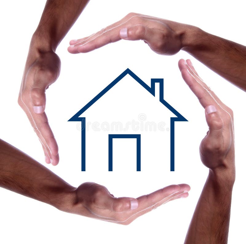 Home stock illustration. Illustration of property, mortgage - 7003709