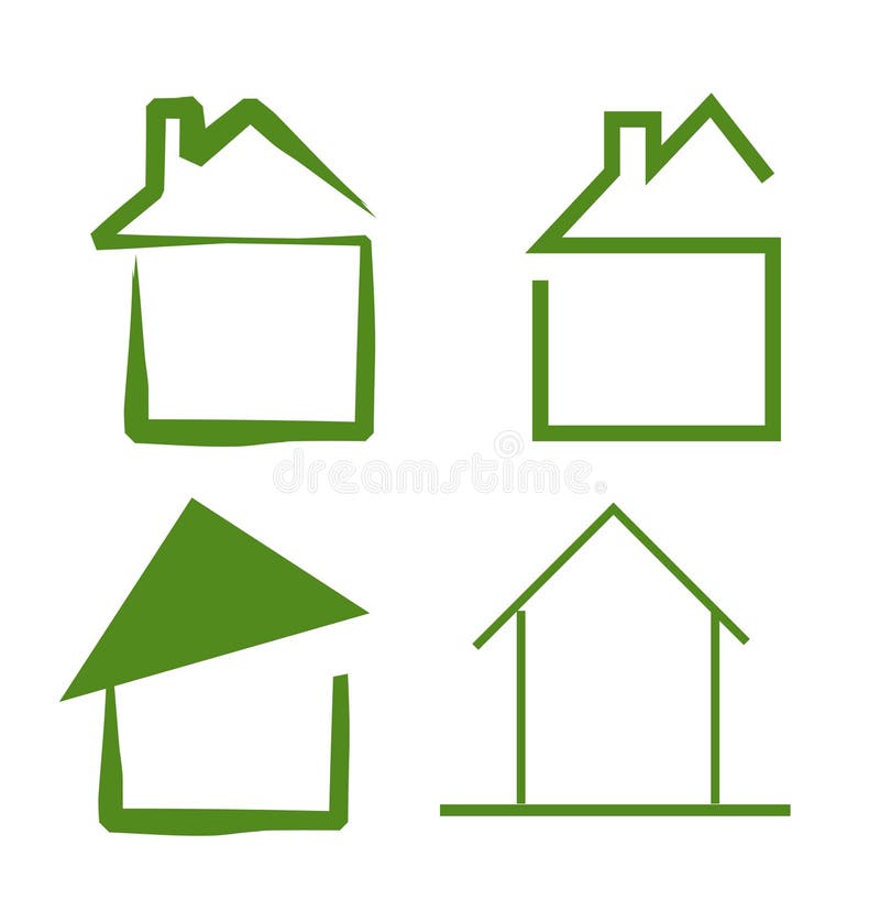 Logo Home symbol stock vector. Illustration of page, symbol - 14147842