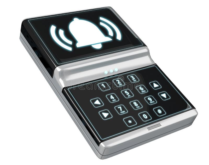 Alarm Security Systems Symbol Sign, Vector Illustration, Isolate on ...