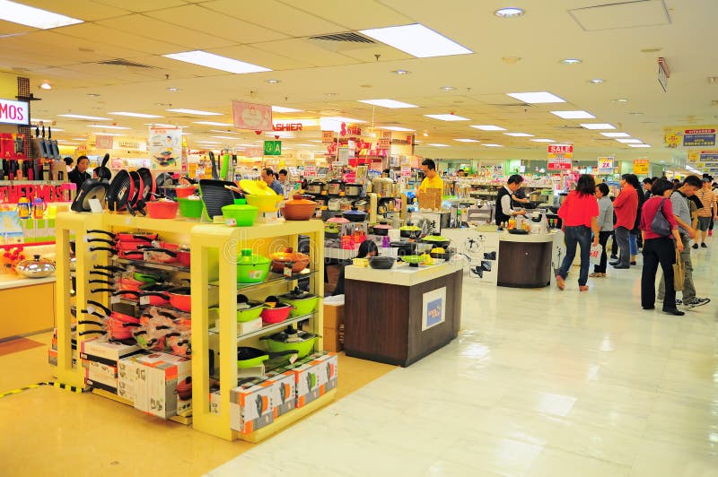 Home appliances store editorial stock photo. Image of kitchenware ...