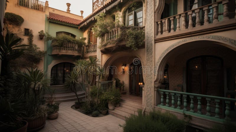 Home Architecture Design in Cape Cod Style with Dormer Windows Stock ...