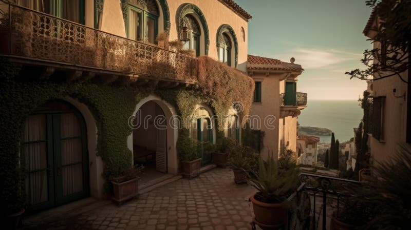 Home Architecture Design in Cape Cod Style with Dormer Windows Stock ...