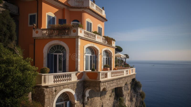 Home Architecture Design in Contemporary Style with Angular Roof Stock ...