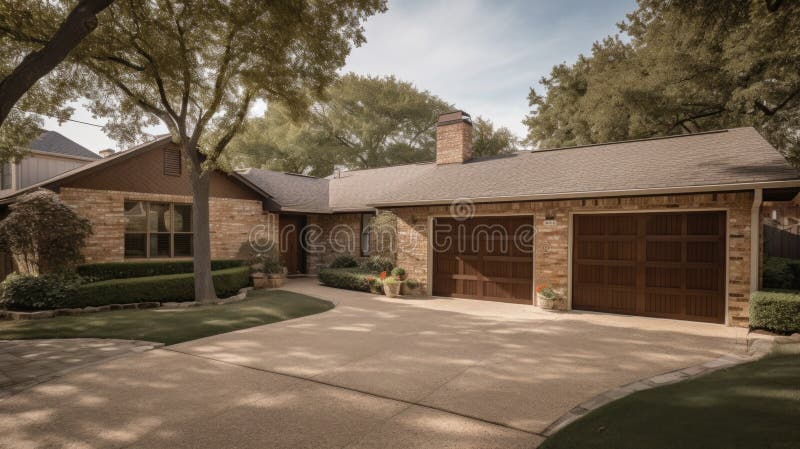 Home Architecture Design in Contemporary Style with Front Door Stock ...