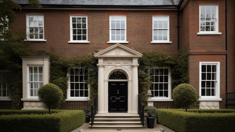 Home Architecture Design in Modern Style with Angular Roof Stock ...