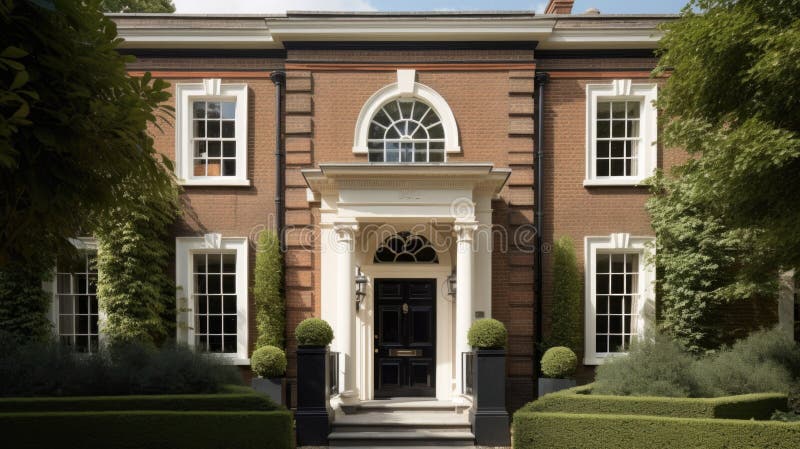 Home Architecture Design in Modern Style with Angular Roof Stock ...