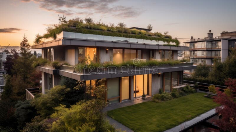 Home Architecture Design in Rustic Style with Log Cabin Stock ...