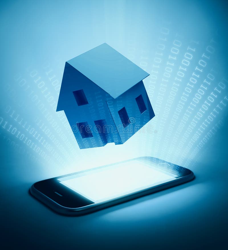 Home automation background stock illustration. Illustration of mobile ... Home automation background stock illustration. Illustration of mobile ...