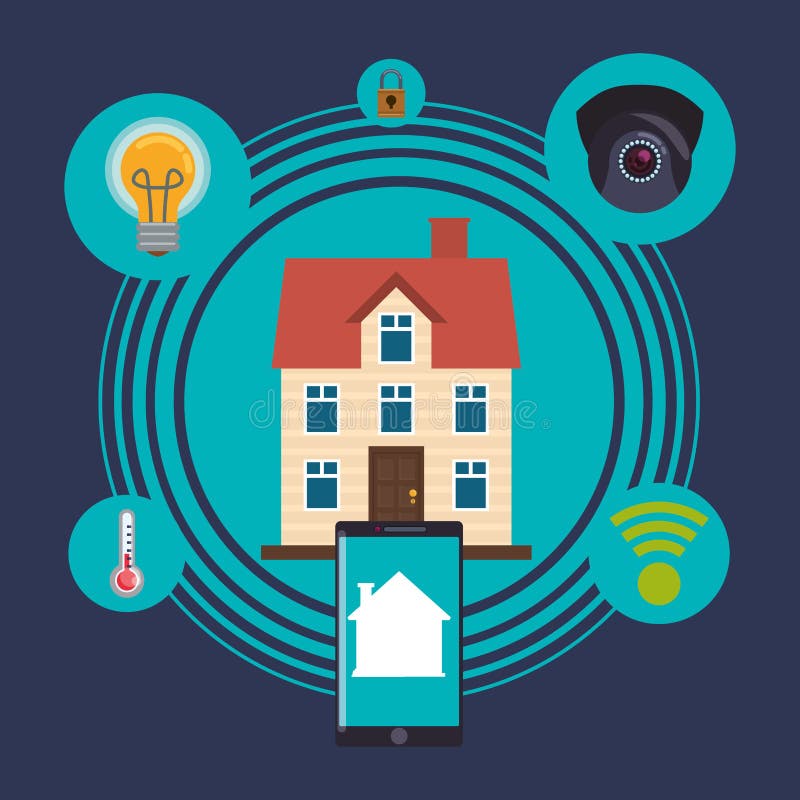 Home automation design stock vector. Illustration of automation - 68435377 Home automation design stock vector. Illustration of automation - 68435377
