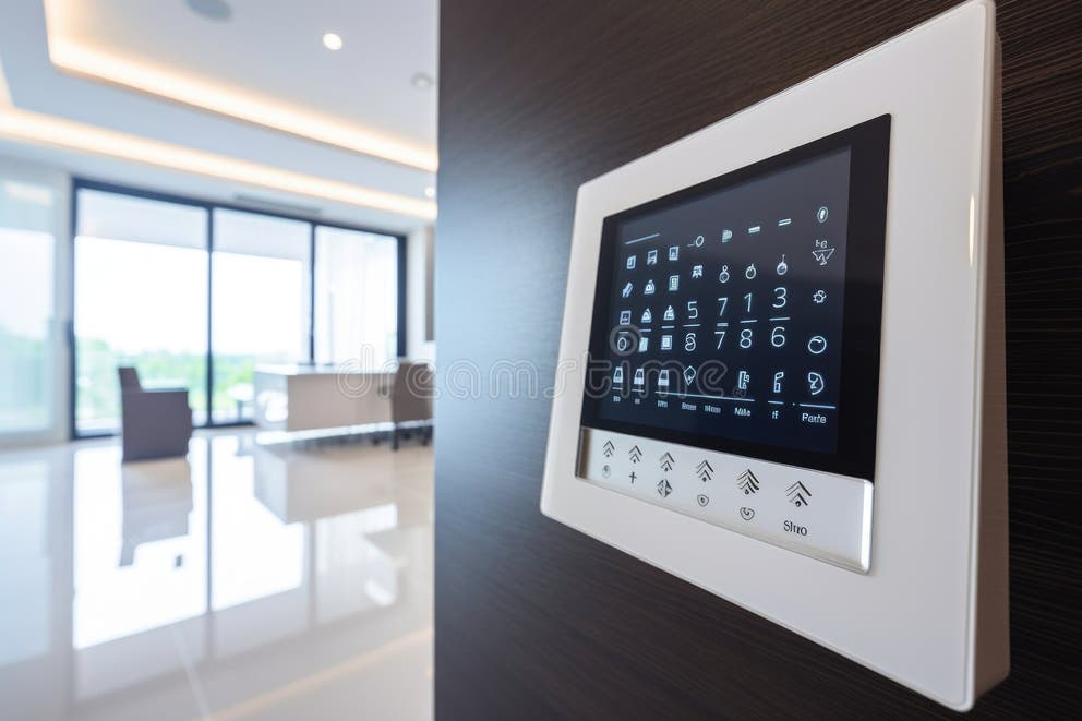 Home Automation System with Sleek, Modern Design and Touchscreen ...