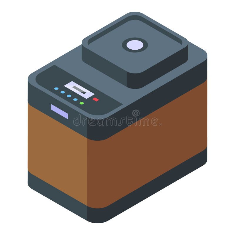 Home Breadmaker Icon Isometric Vector. Food Machine Stock Vector ...
