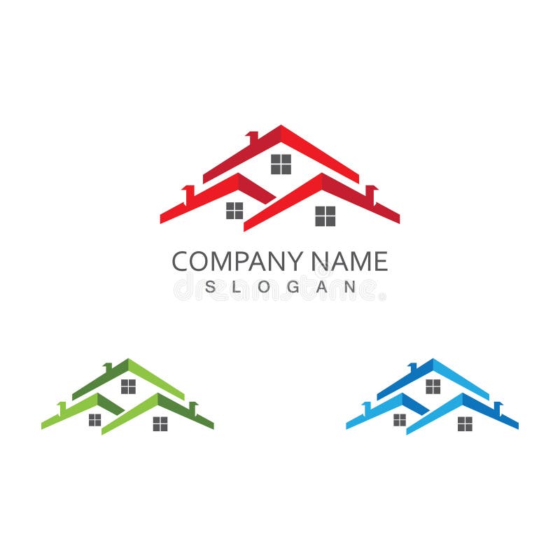 Home and Building Business Property Logo Template. Stock Vector ...