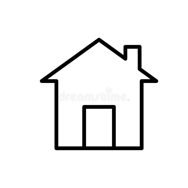 Home Building Icon Vector Design Template Stock Vector - Illustration ...