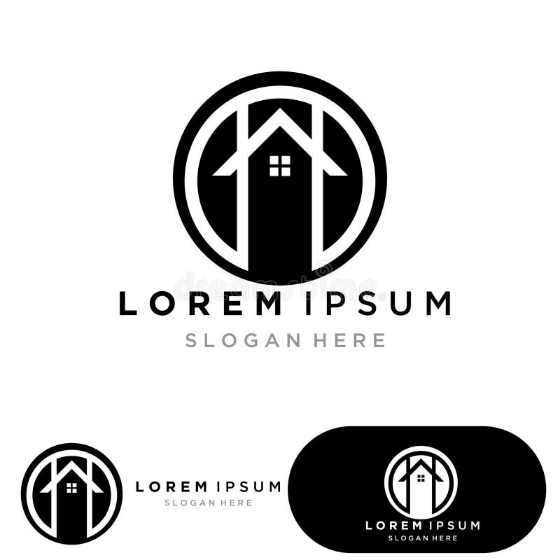 Home and Building Logo and Symbol Stock Vector - Illustration of ...