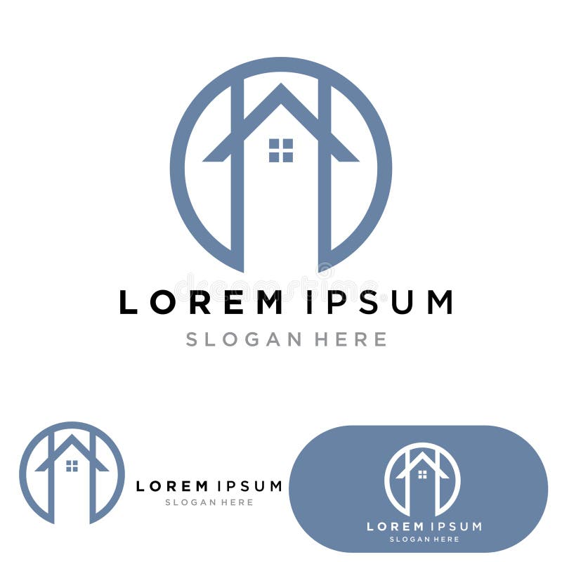 Home and Building Logo and Symbol Stock Vector - Illustration of modern ...