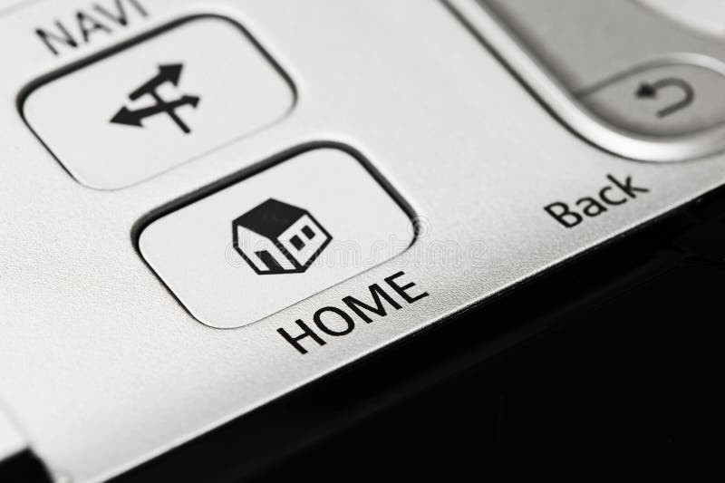 Home button stock image. Image of ideas, home, foreground - 25296875