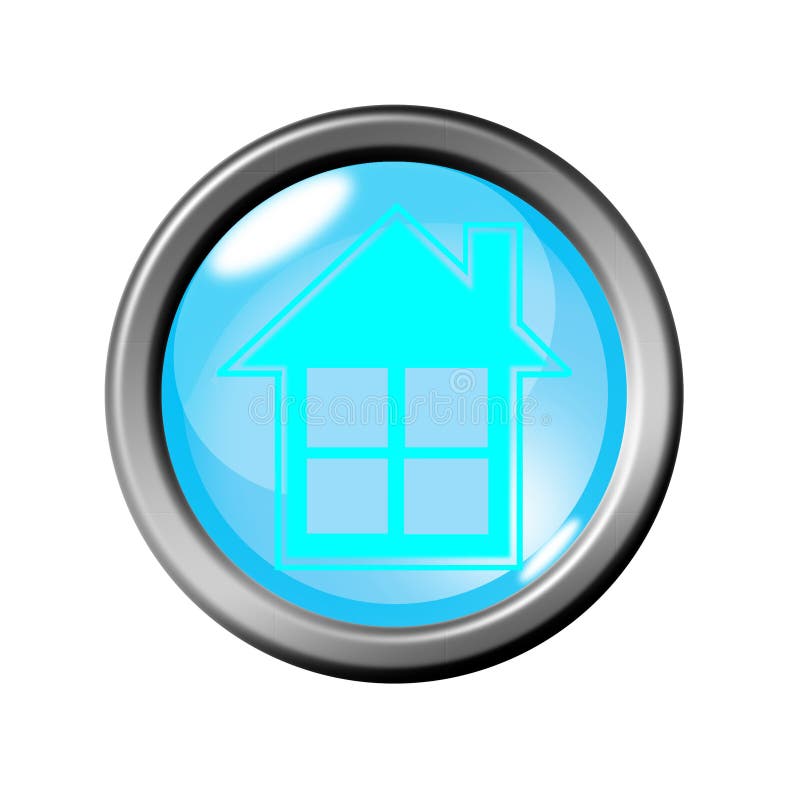 Home button stock illustration. Illustration of country - 4465306