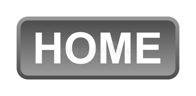 Home button stock vector. Illustration of blog, advertising - 131068842