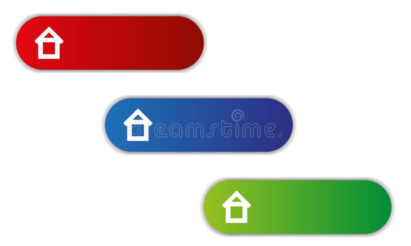 Home buttons stock vector. Illustration of house, diversity - 34300890