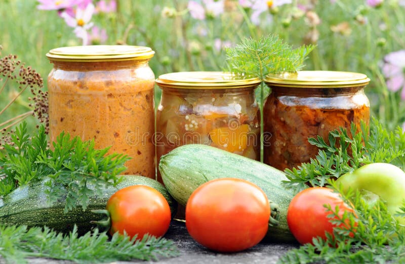 Home Canning, Canned Vegetables Stock Image - Image of preserve ...