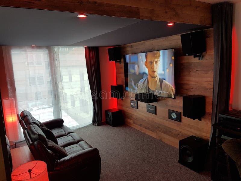 Home Cinema Diy Theater Heimkino 95530608 Stock Photos - Free & Royalty ...