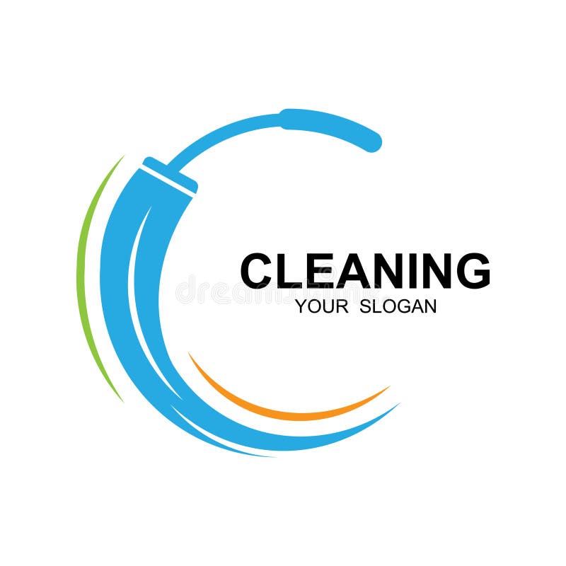 Home Cleaning Services Logo Design Vector Stock Vector - Illustration ...